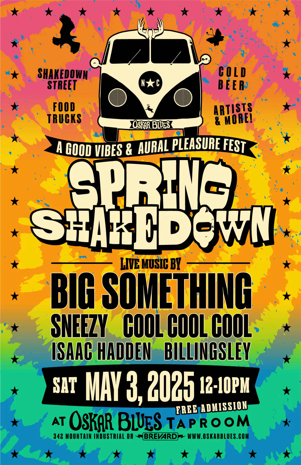 Spring Shakedown 2025 | Oskar Blues Brewery