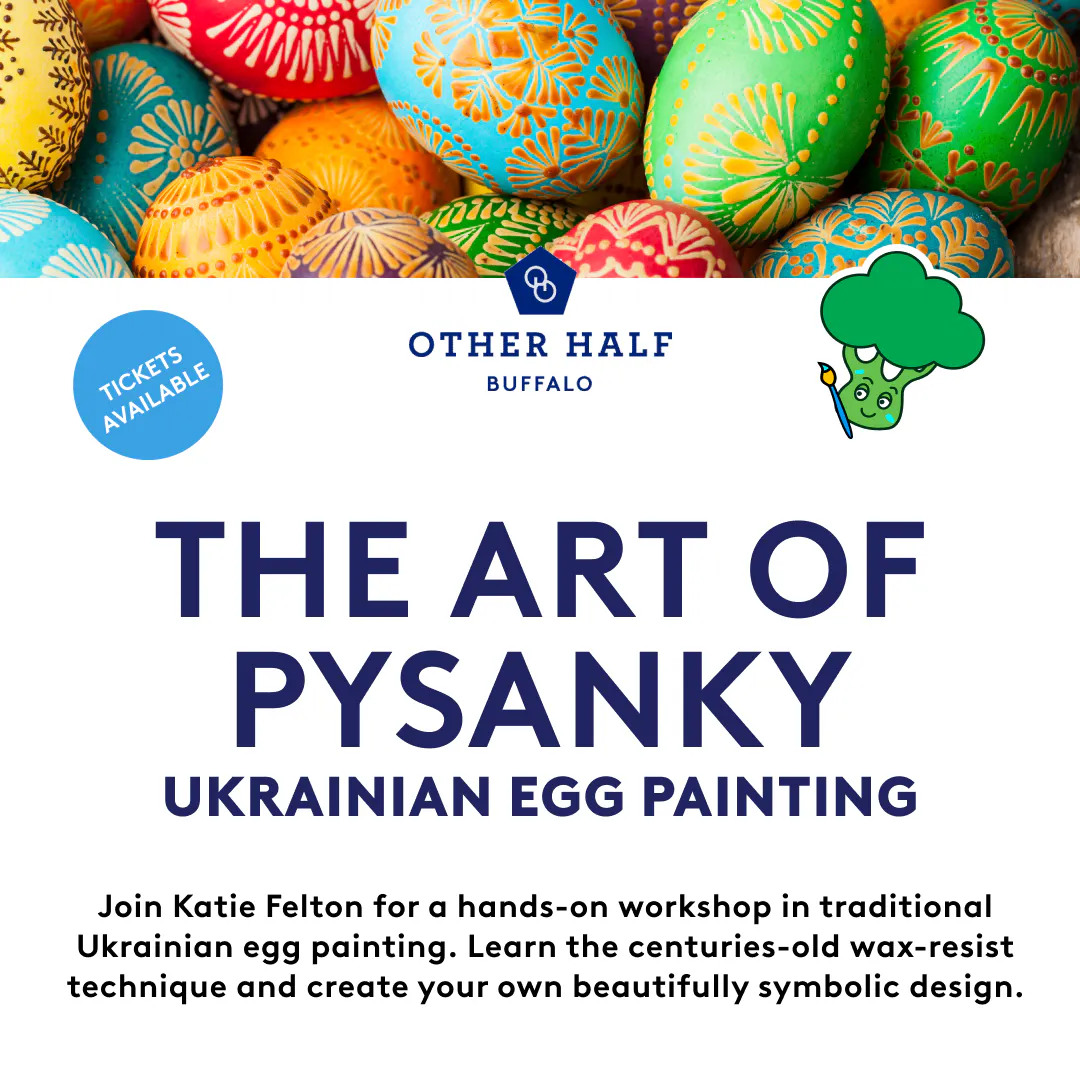 The Art of Pysanky - Ukrainian Egg Painting Workshop | Other Half Brewing