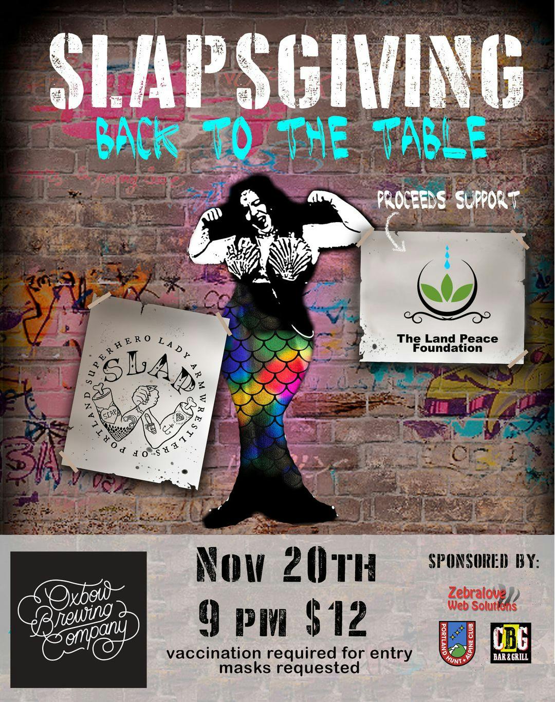 SLAPSGIVING: Back to the Table | Oxbow Brewing Company