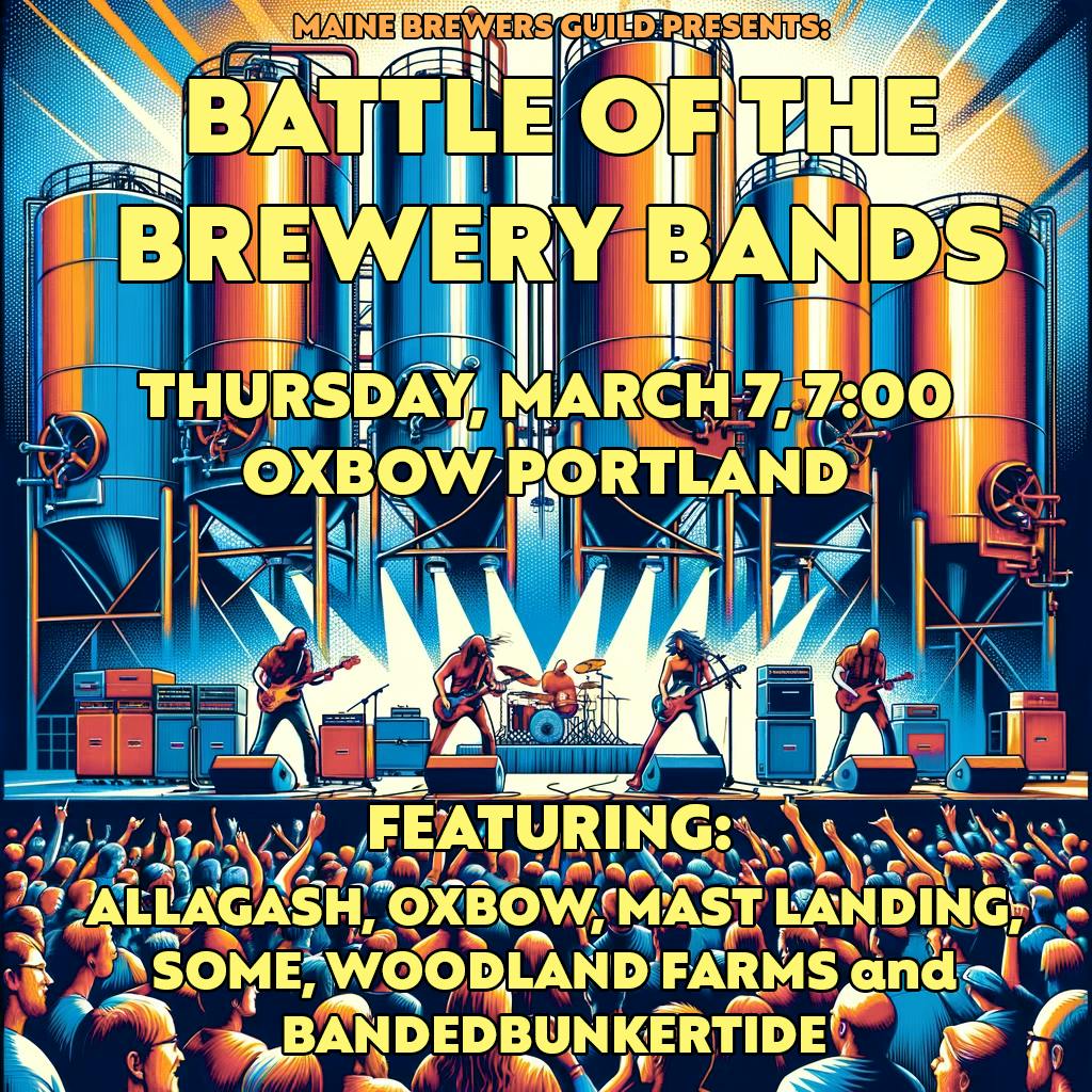 Battle of the Brewery Bands | Oxbow Brewing Company