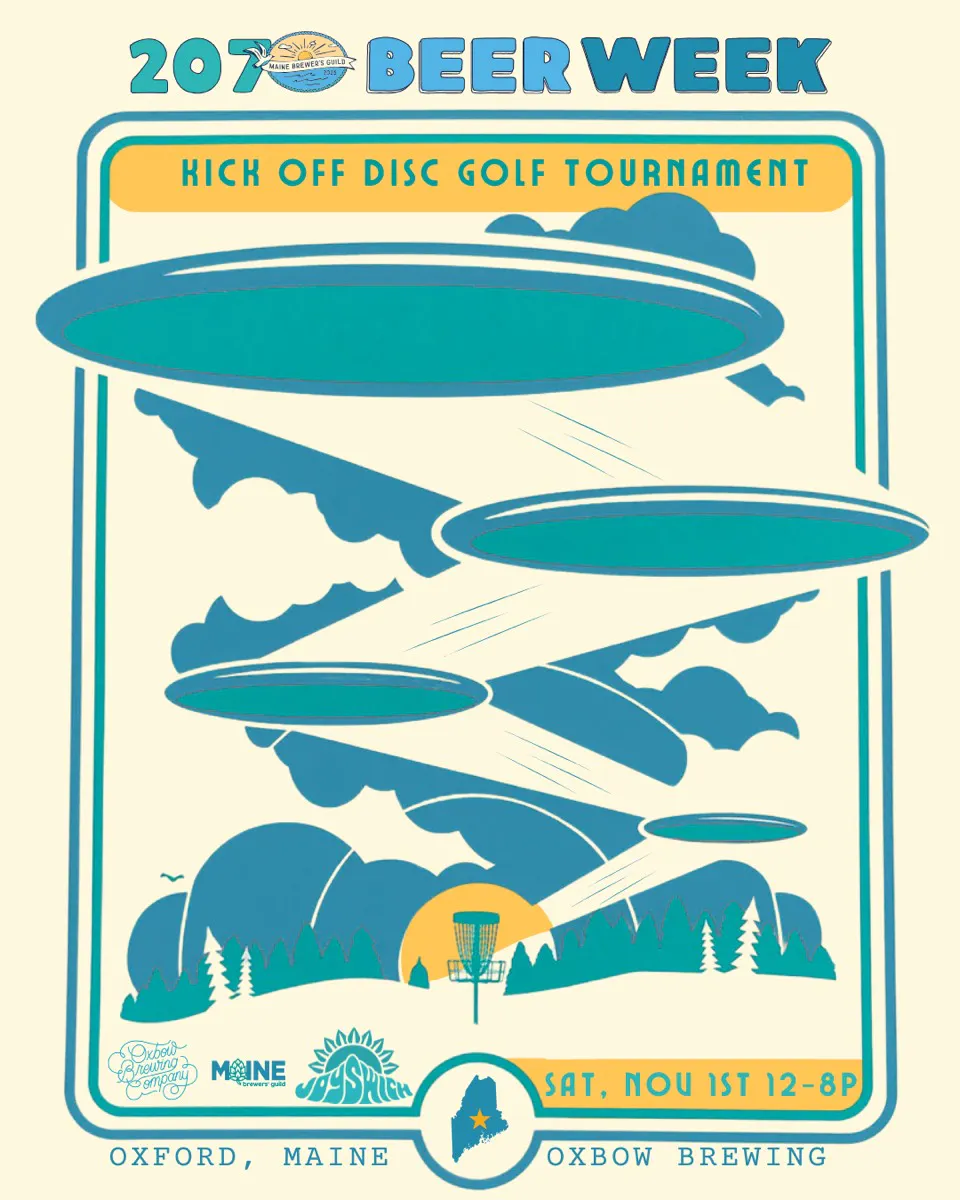207 Beer Week Kick Off Disc Golf Tournament | Oxbow Brewing Company