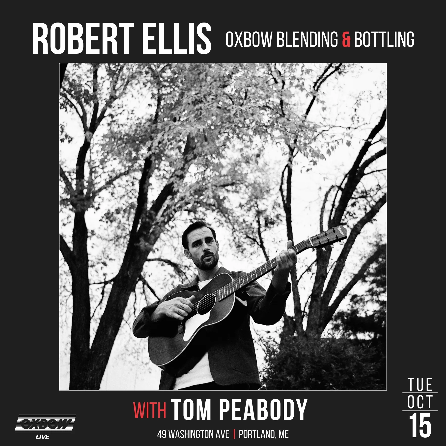 Robert Ellis with Tom Peabody | Oxbow Brewing Company