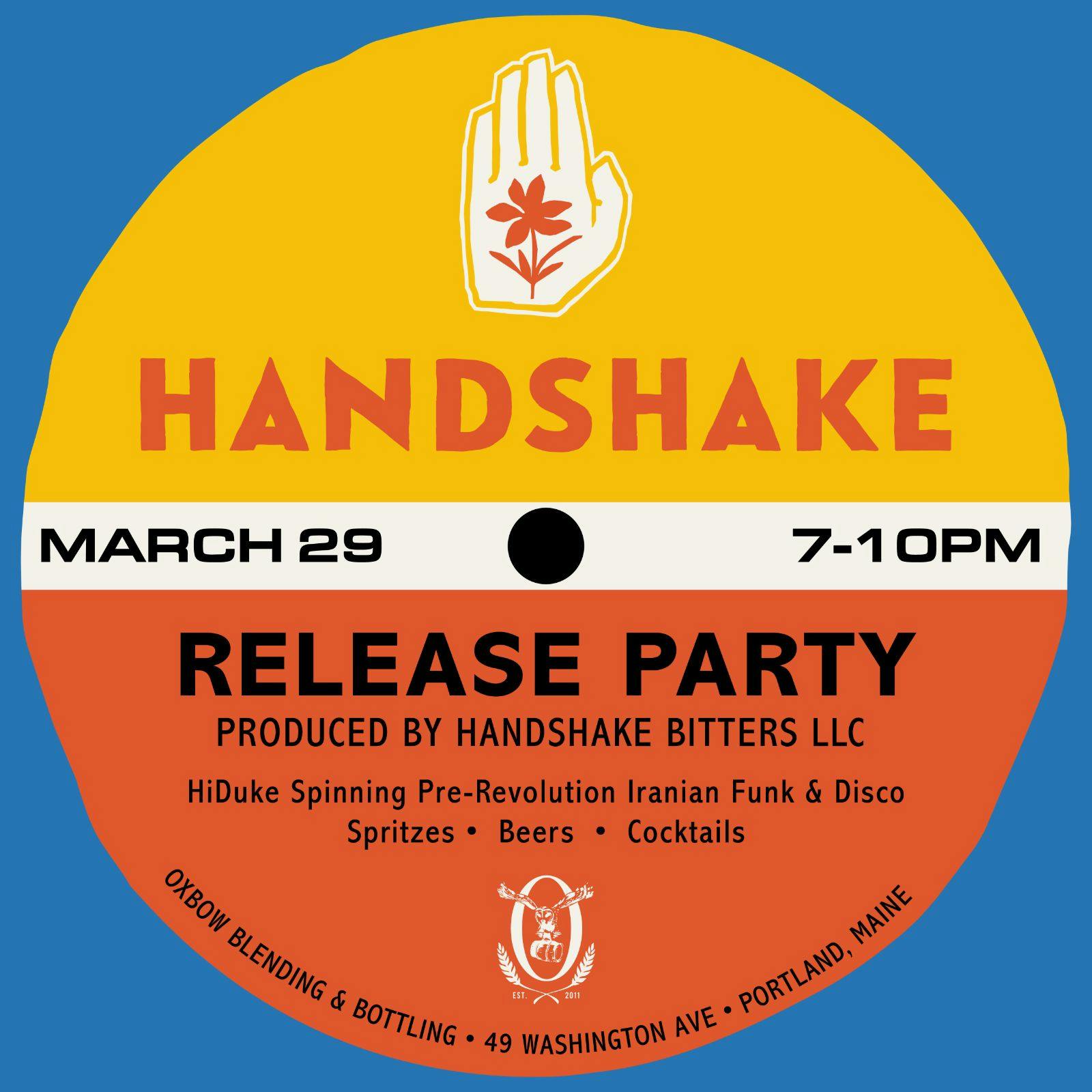 Handshake Release Party | Oxbow Brewing Company