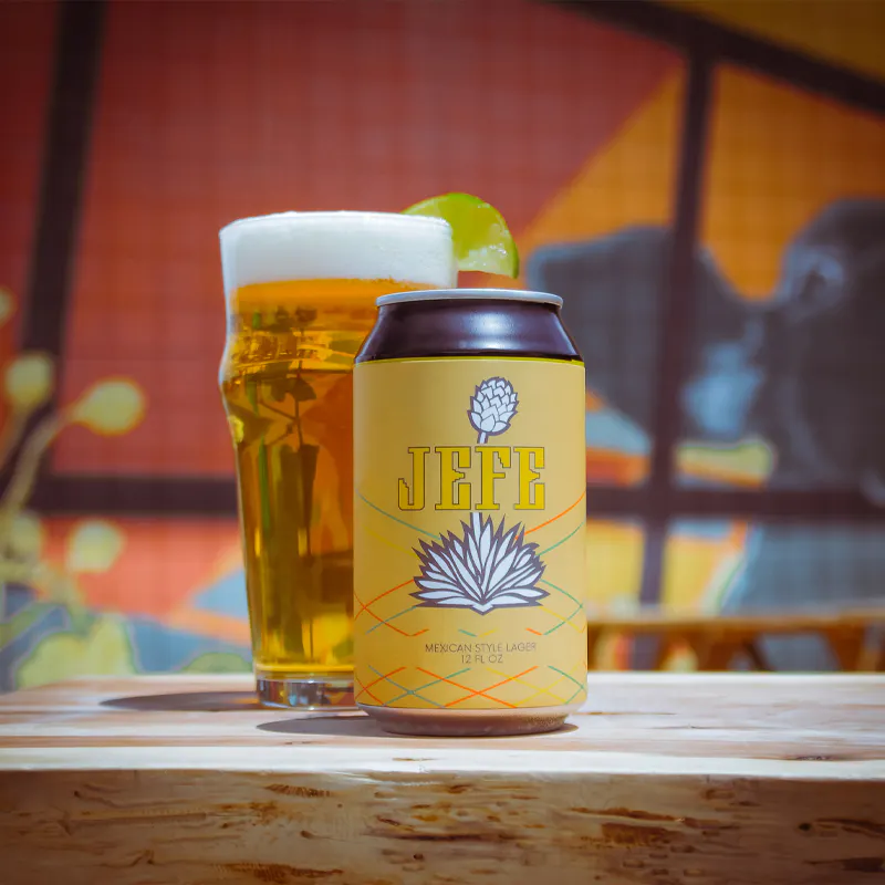 Jefe Mexican Lager | Pondaseta Brewing Co.
