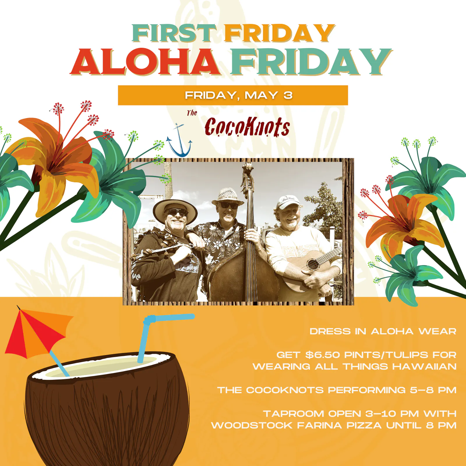 First Friday Aloha Friday | Poseidon Brewing Co.