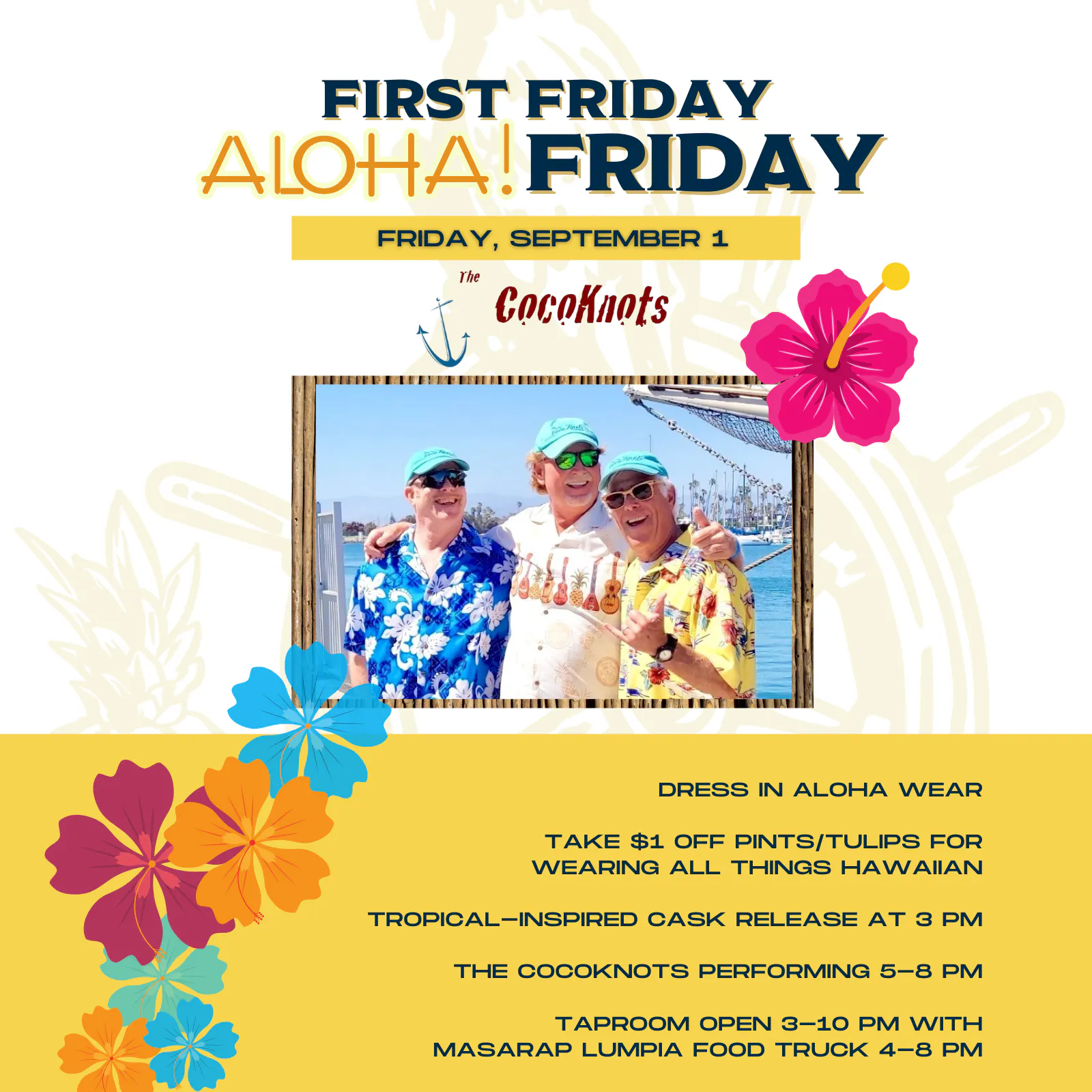 First Friday Aloha Friday | Poseidon Brewing Co.