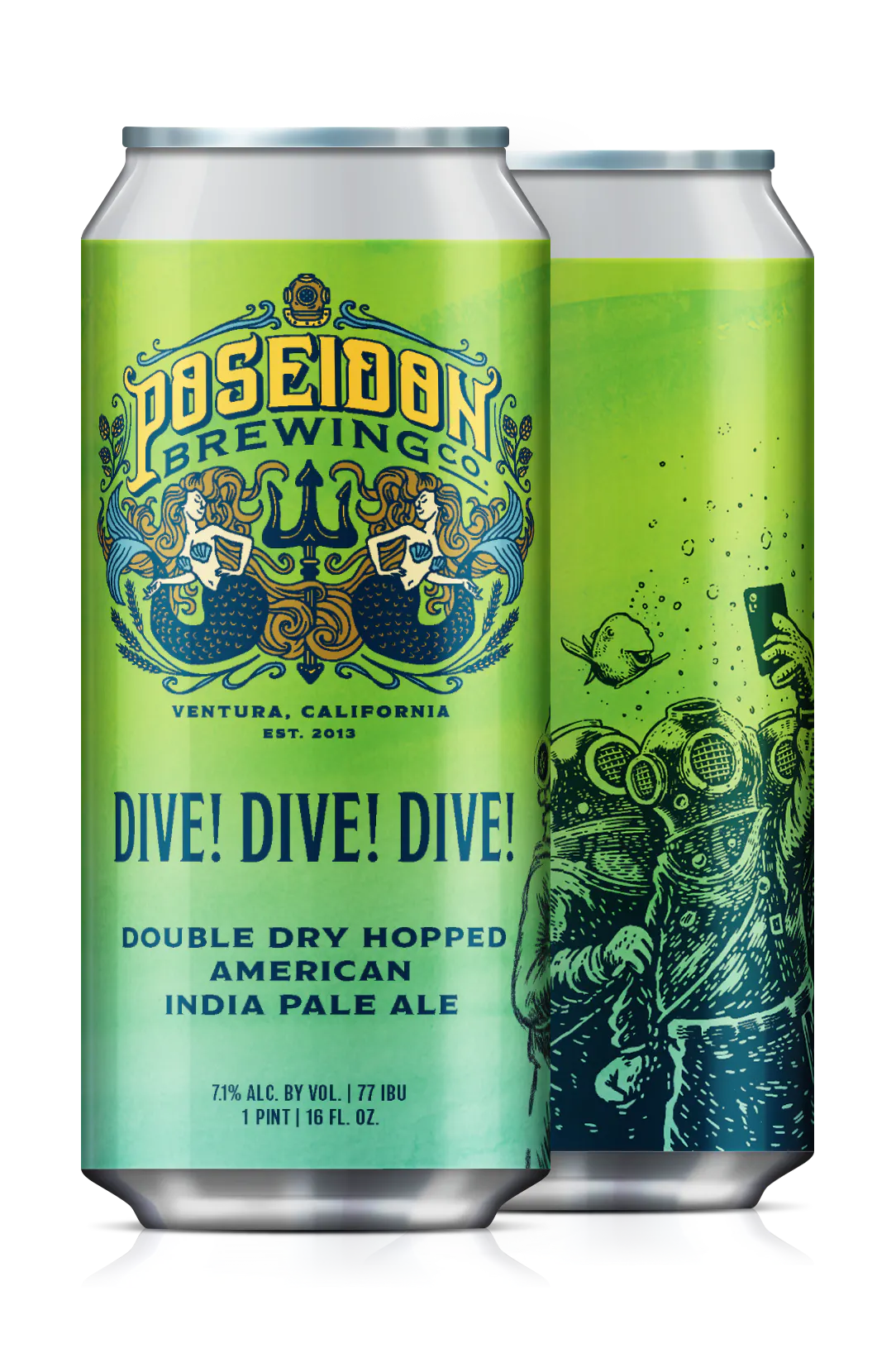 Dive! Dive! Dive! IPA | Poseidon Brewing Co.