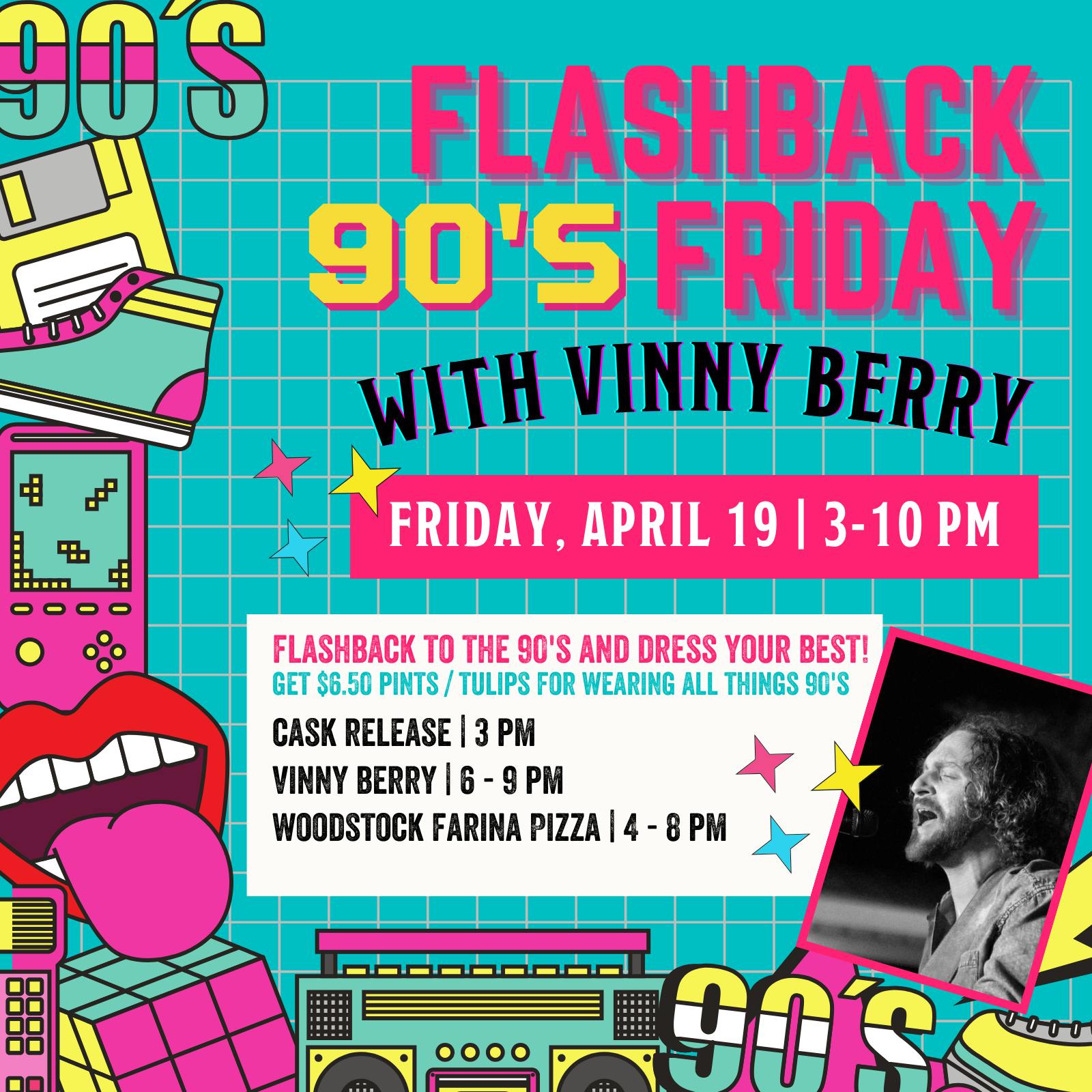 Flashback Friday - 90’s Night | Poseidon Brewing Co.