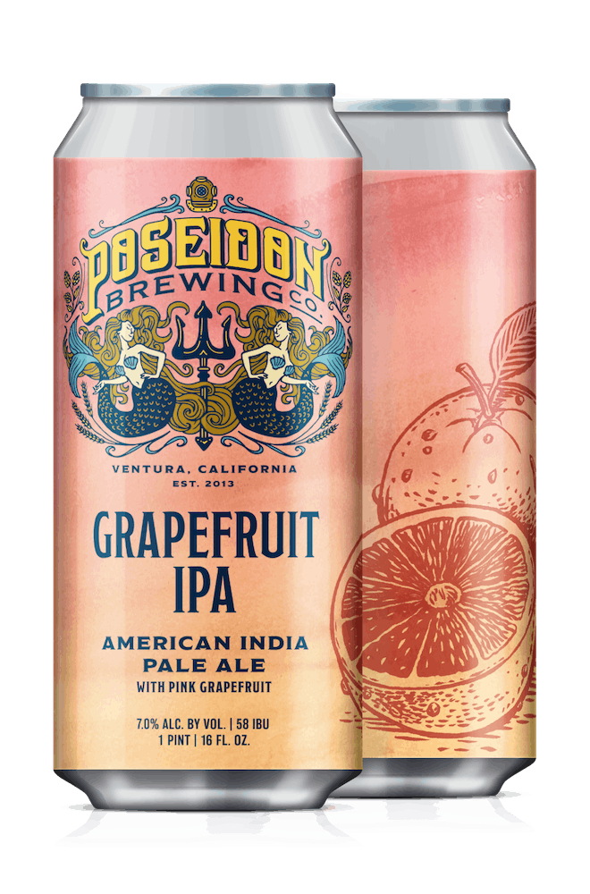 Grapefruit IPA | Poseidon Brewing Co.