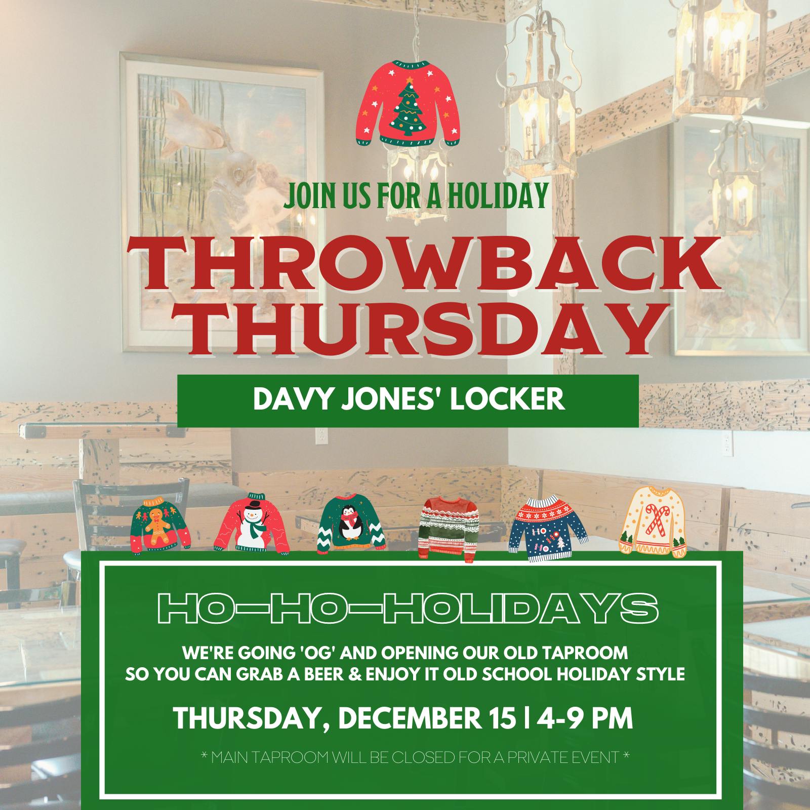 Holiday Throwback Thursday | Poseidon Brewing Co.