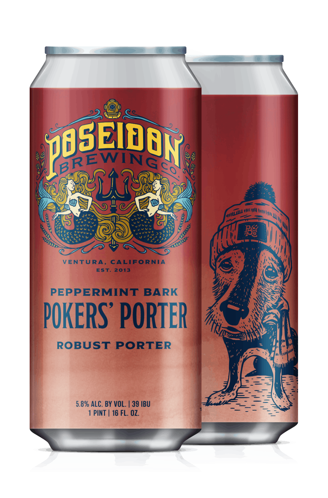 Pokers’ Porter Peppermint Bark | Poseidon Brewing Co.