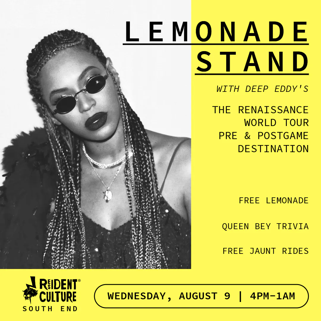 🍋 ⚡ LEMONADE STAND ⚡ 🍋 | Resident Culture Brewing
