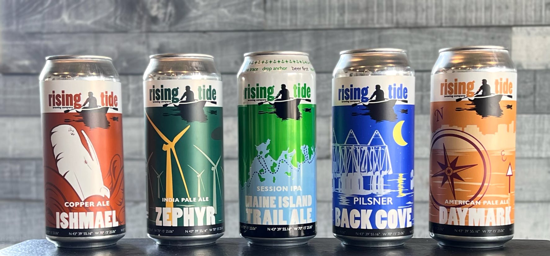 Our Beers | Rising Tide Brewing