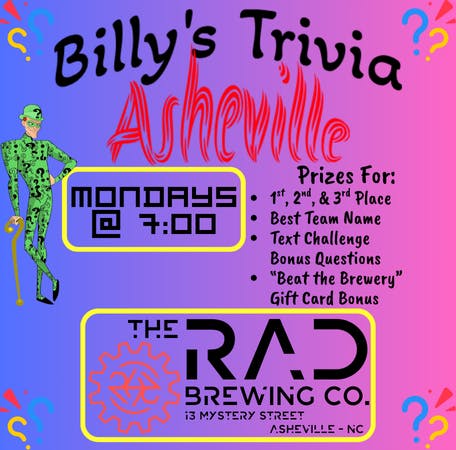 Trivia with Billy | River Arts District Brewing