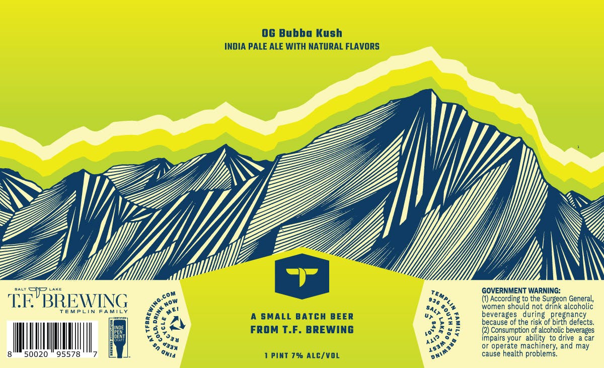 BUBBA OG Kush Terpene IPA | Templin Family Brewing