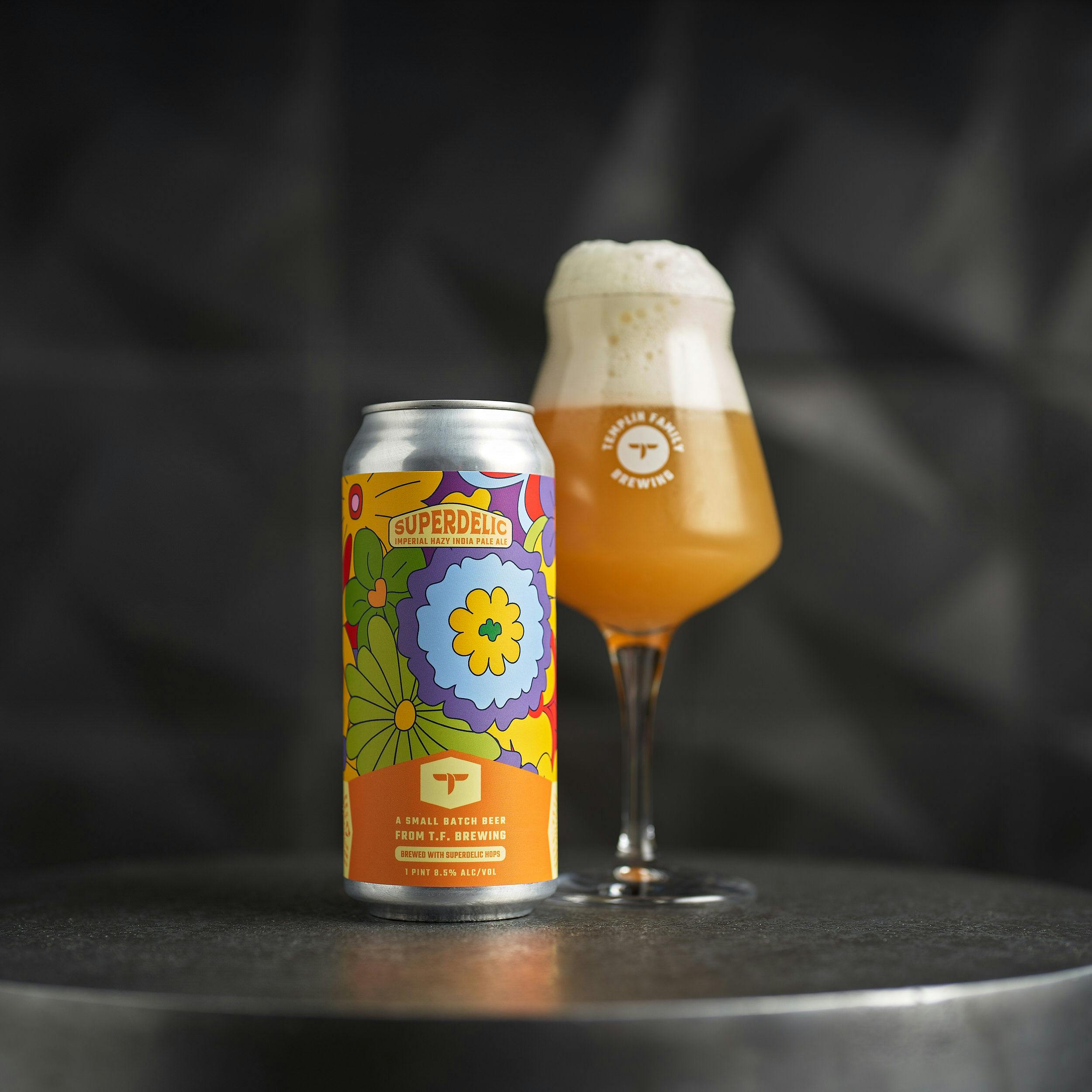 SUPERDELIC Imperial Hazy India Pale Ale | Templin Family Brewing
