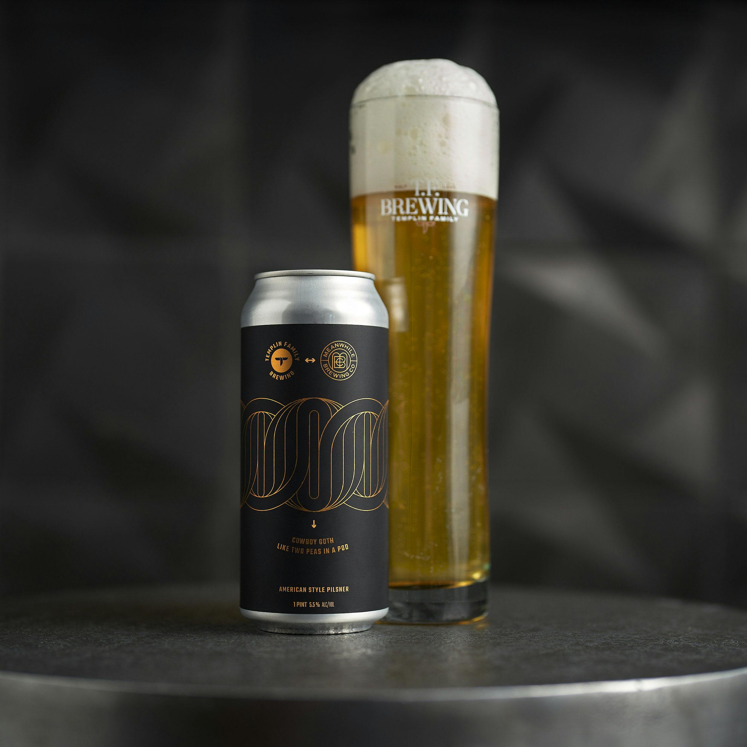 Cowboy Goth American-Style Pilsner | Templin Family Brewing