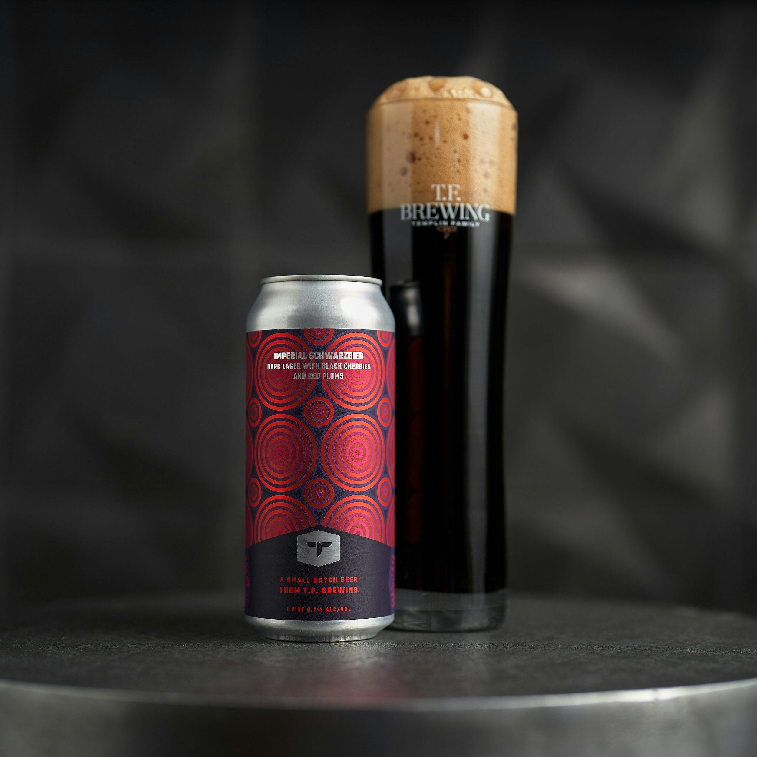 Imperial Schwarzbier w/ Black Cherries and Plum | Templin Family Brewing