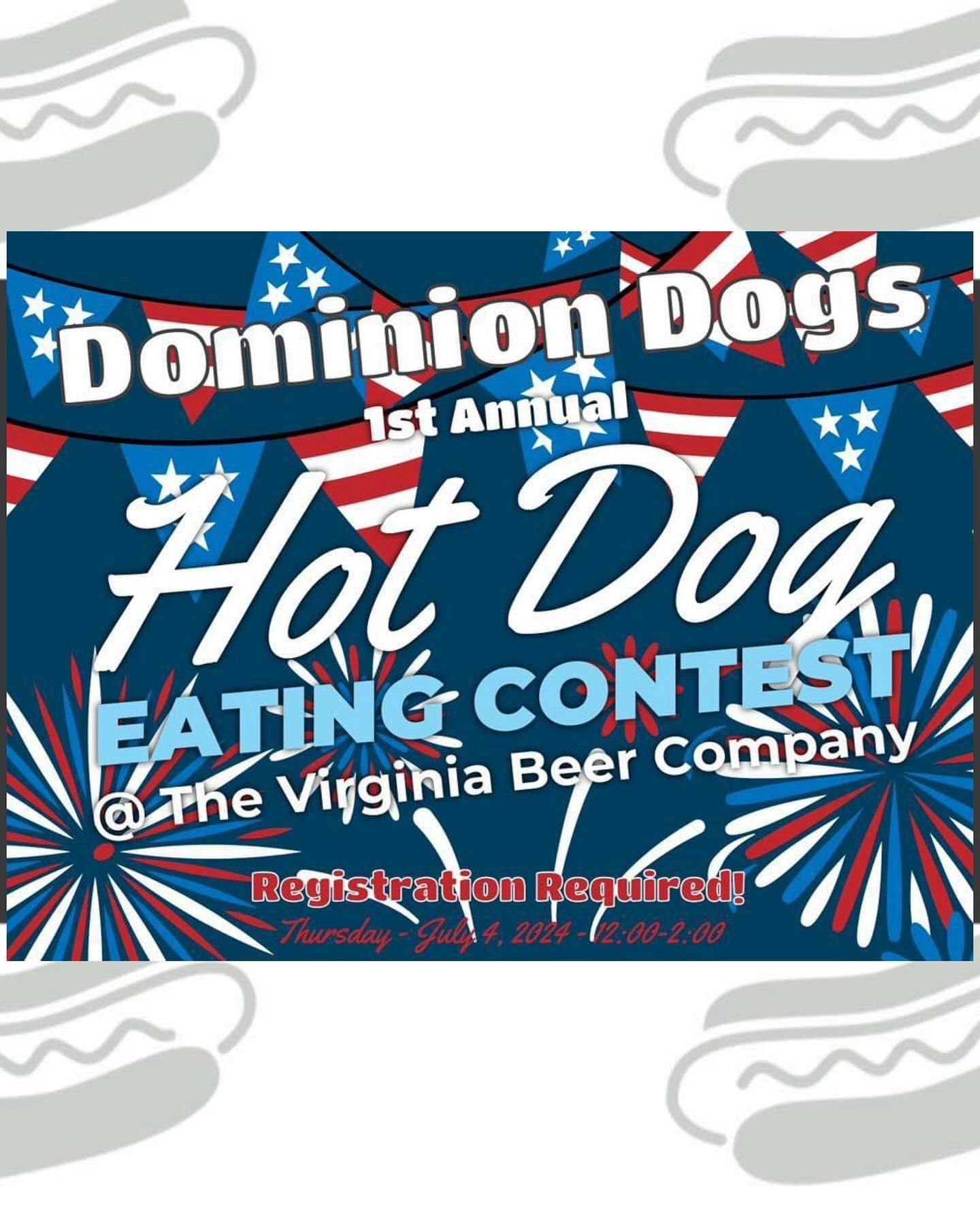 The Dominion Dogs July 4th Hot Dog Eating Contest | The Virginia Beer ...
