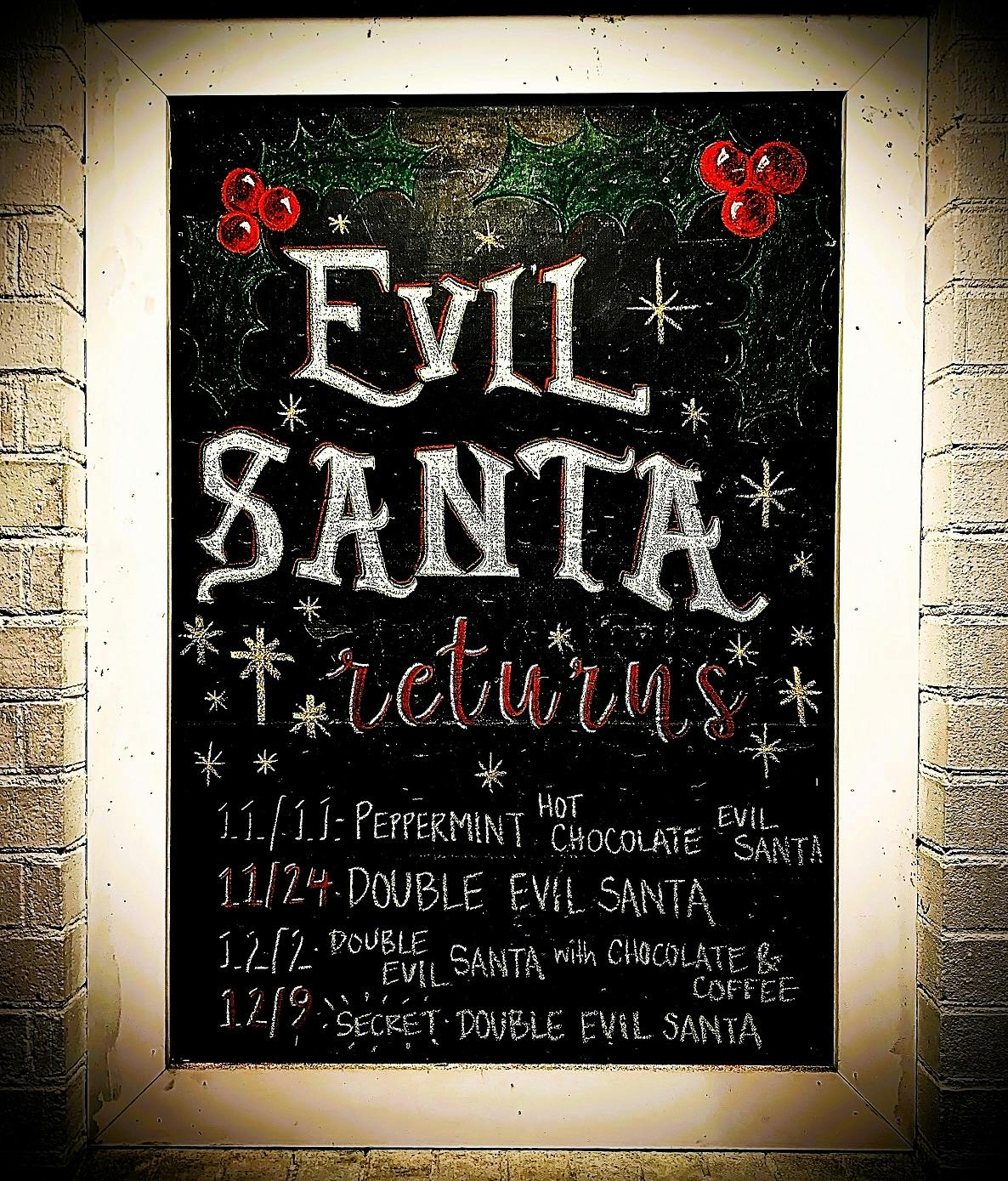 Evil Santa SZN 2023 | The Virginia Beer Company