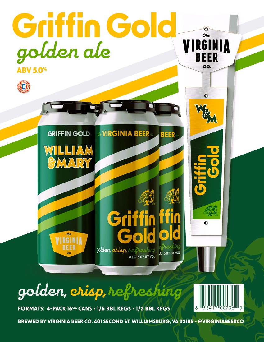 Griffin Gold | The Virginia Beer Company
