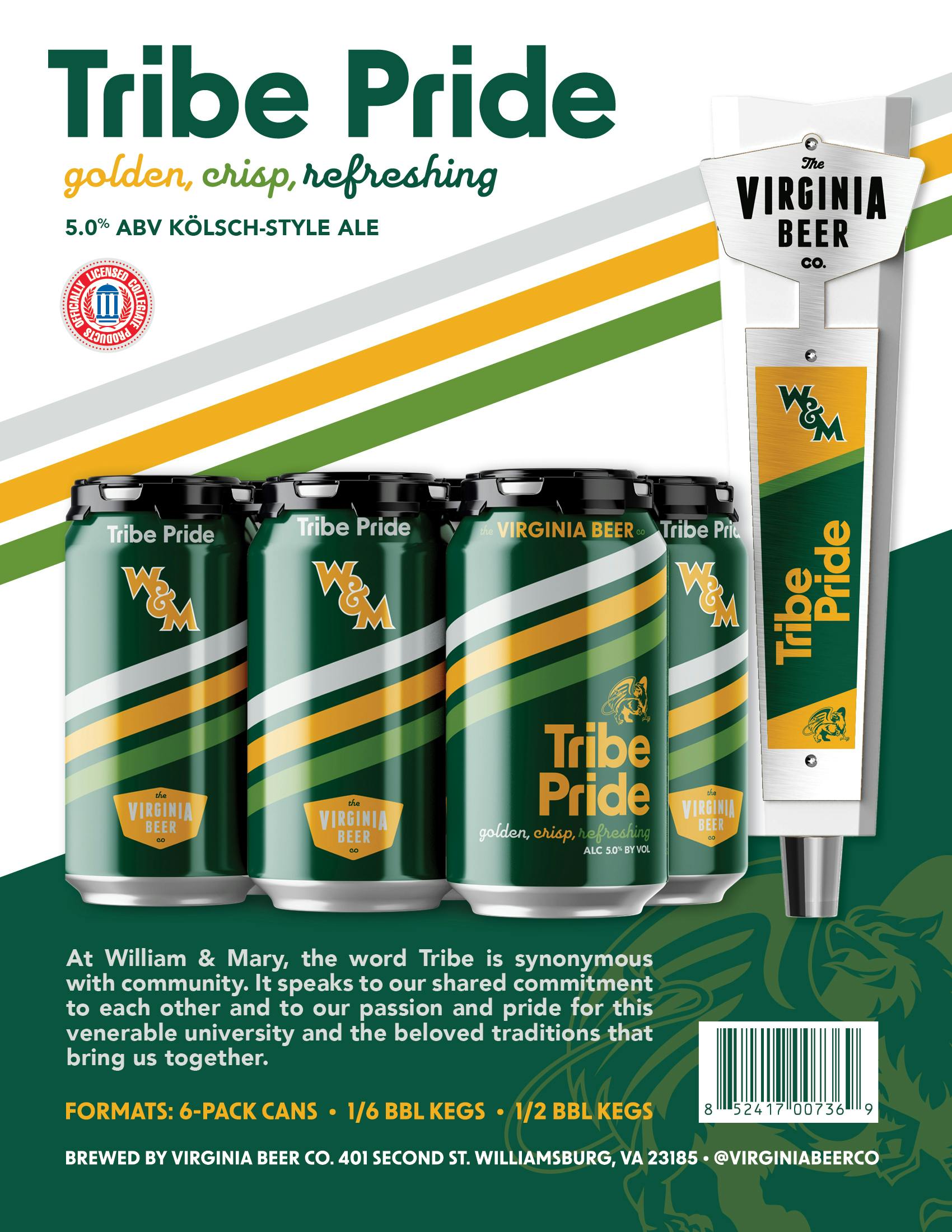 W&M Homecoming ’22 Lineup | The Virginia Beer Company