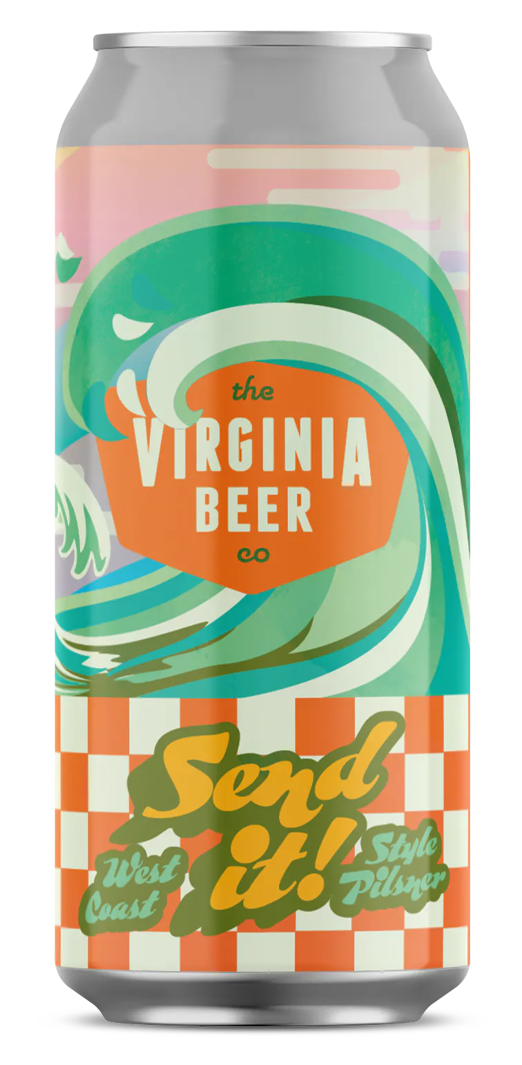 CAN RELEASE | Send It! West Coast Pilsner | The Virginia Beer Company