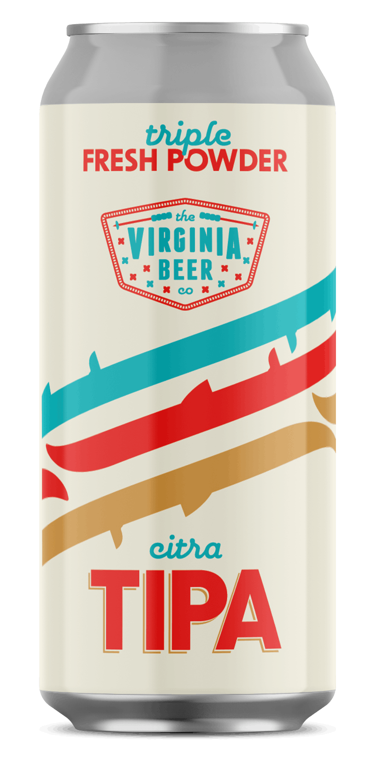 CAN RELEASE | Triple Fresh Powder | The Virginia Beer Company