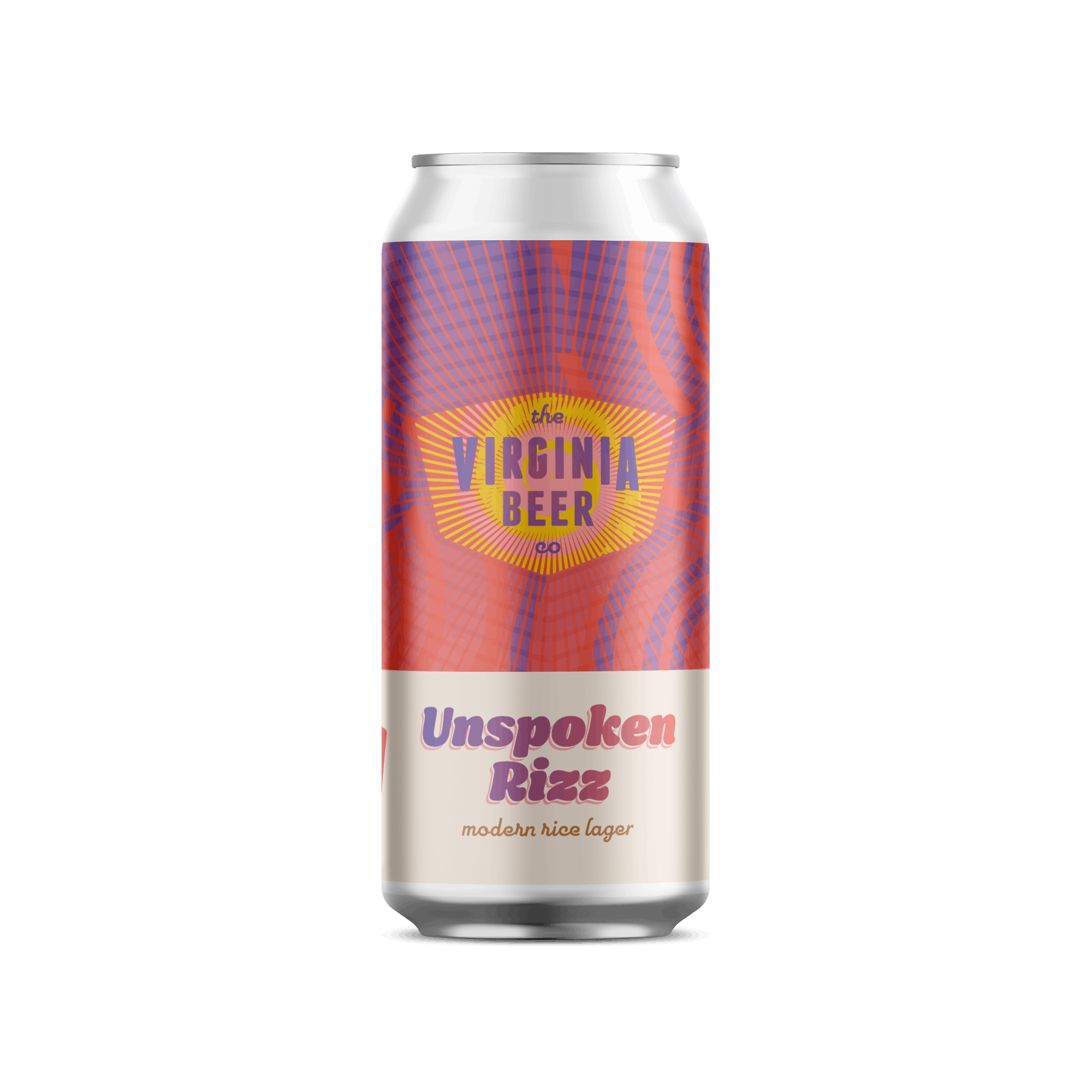 CAN RELEASE | Unspoken Rizz Japanese Rice Lager | The Virginia Beer Company