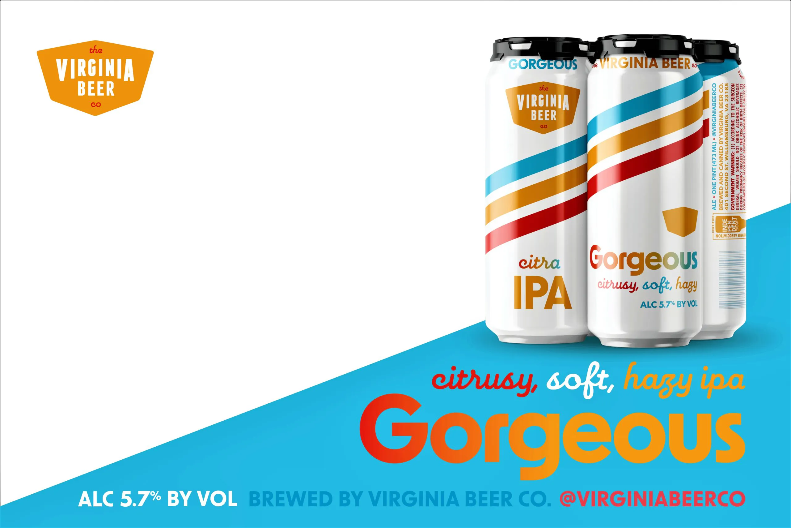 VIRGINIA BEER CO. RELEASES GORGEOUS CITRA IPA | The Virginia Beer Company