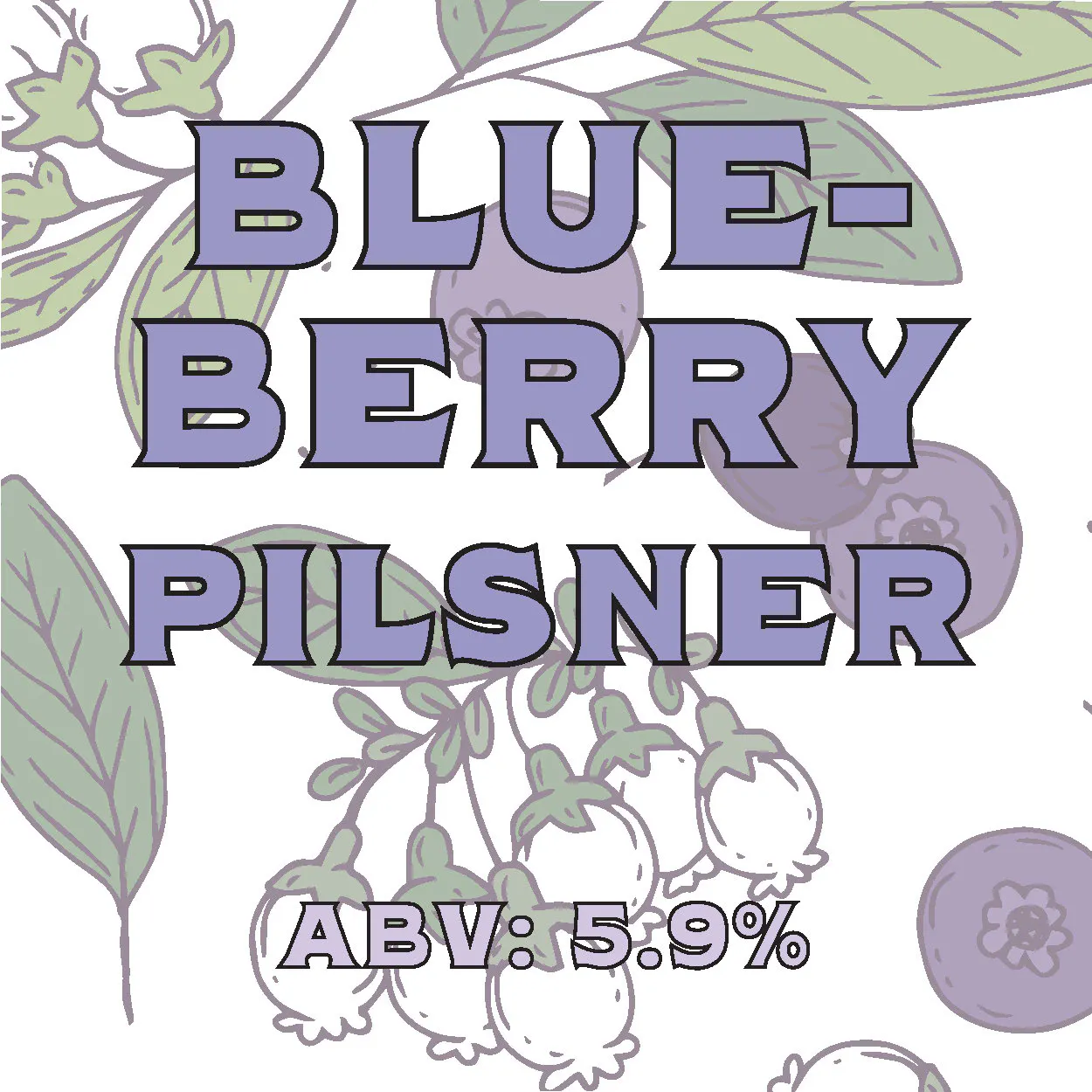 Blueberry Pilsner | Tradition Brewing Co