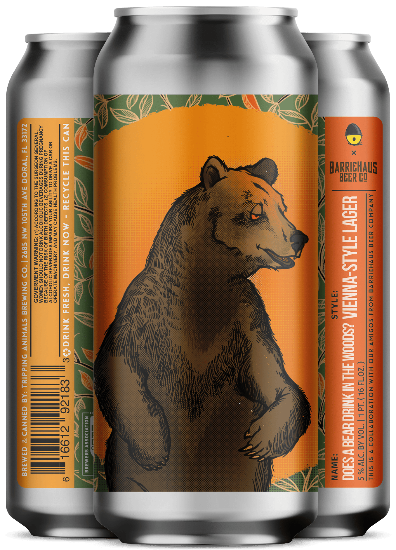 Does A Bear Drink In The Woods? | Tripping Animals