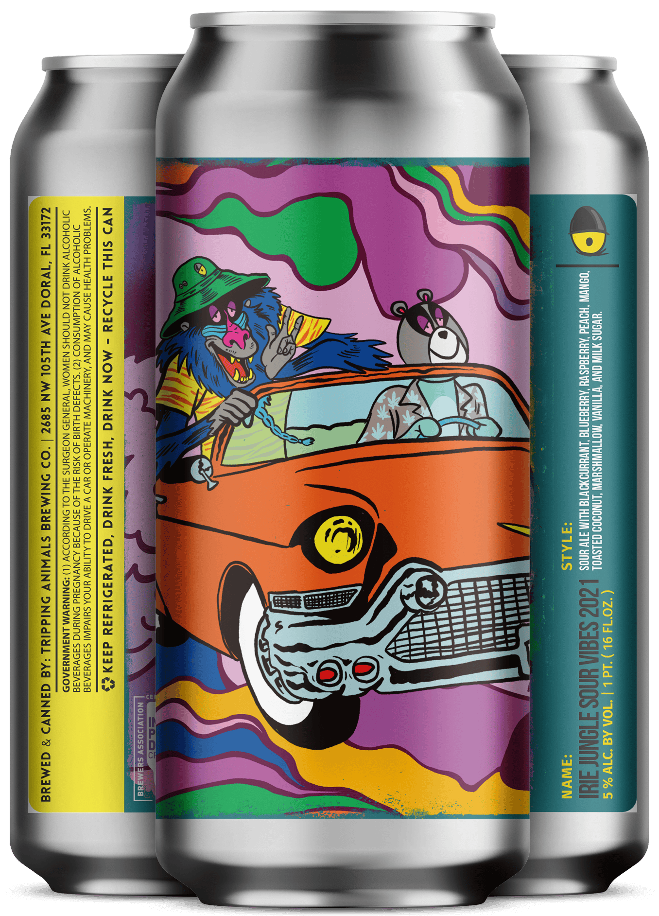 Irie Jungle Sour Vibes 2021 | Tripping Animals