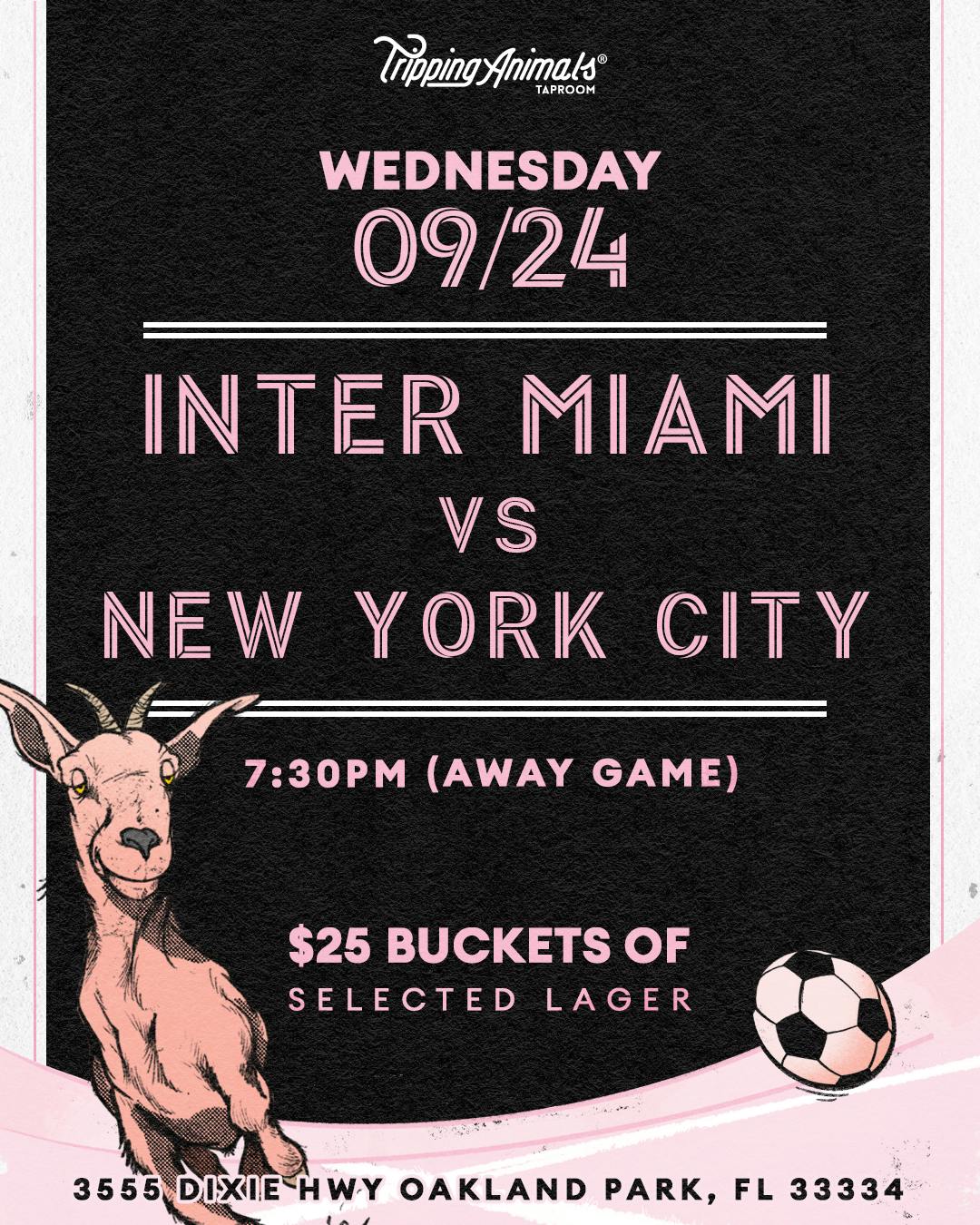 Inter Miami Vs. New York City (Away game) | Tripping Animals
