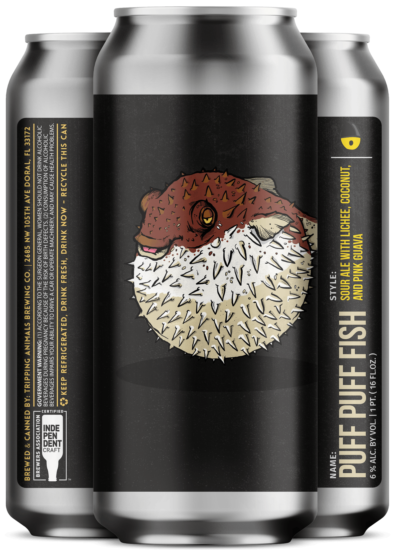 Puff Puff Fish | Tripping Animals