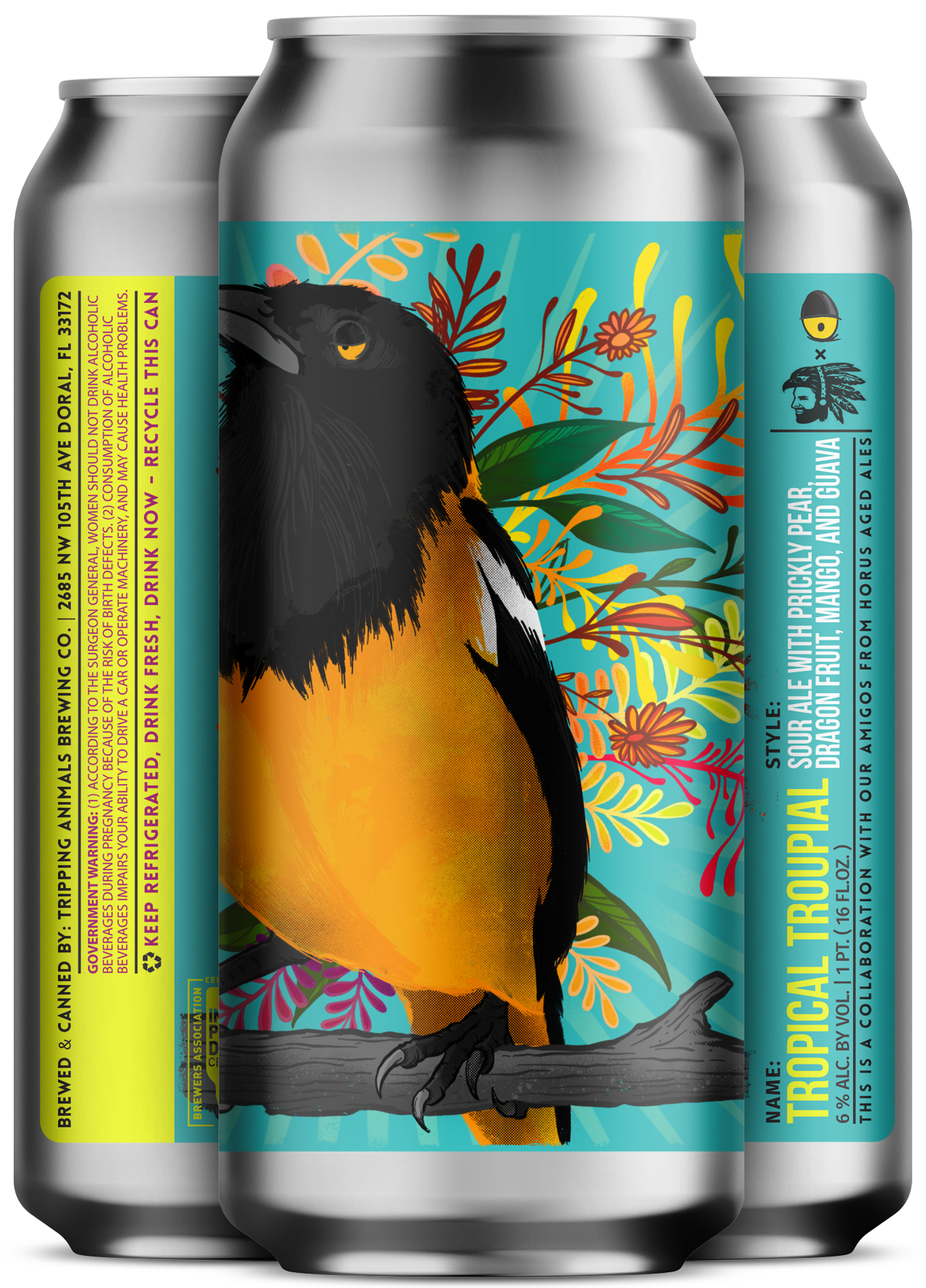 Tropical Troupial | Tripping Animals