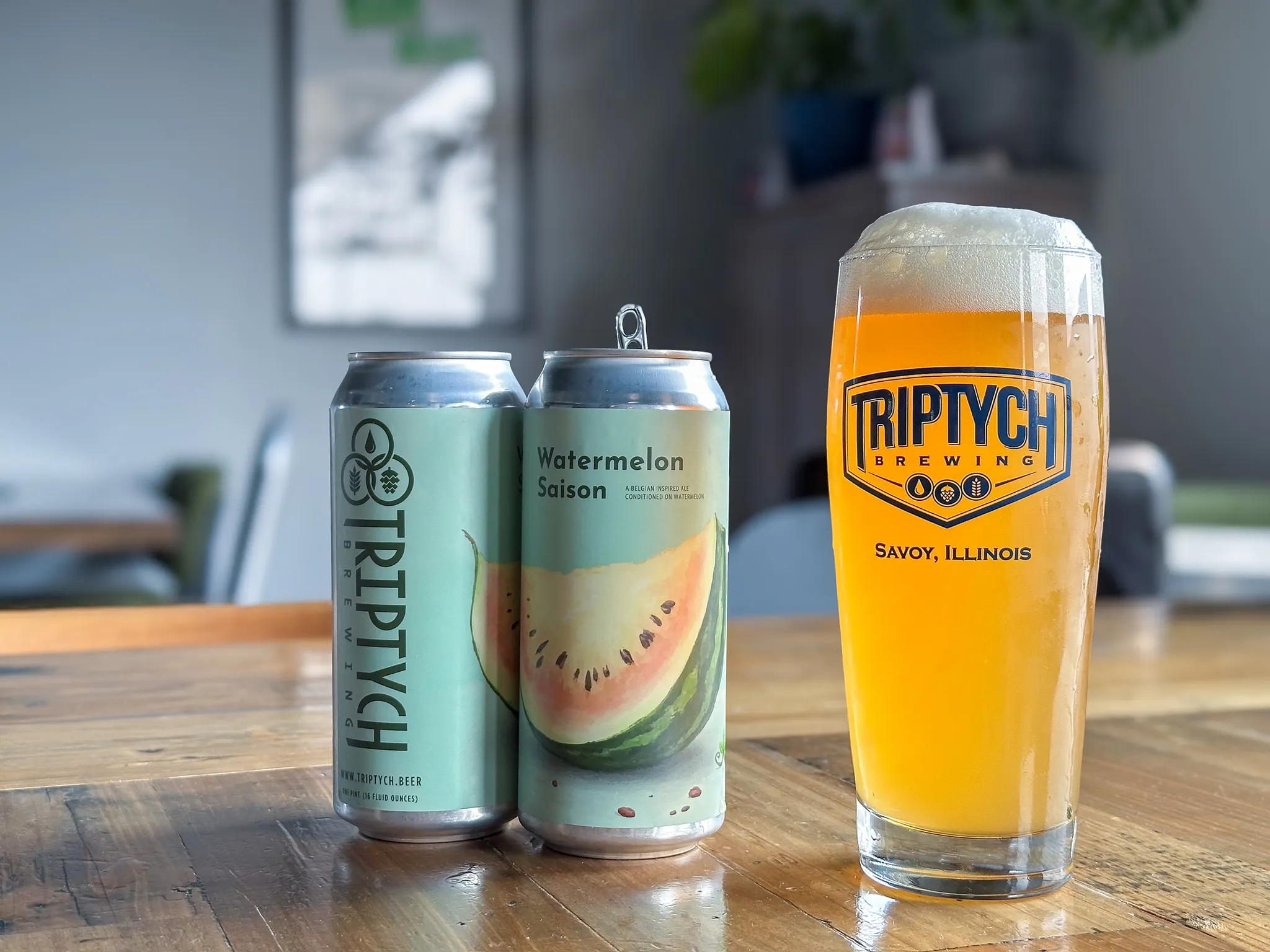 Watermelon Saison | Triptych Brewing