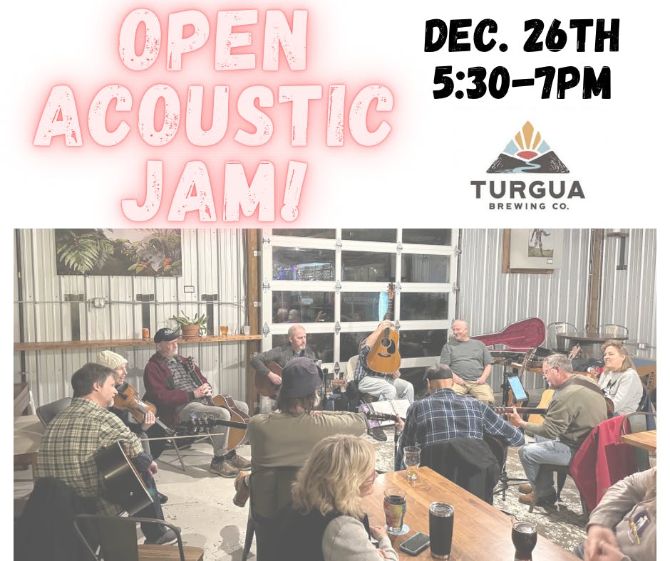 4th Tuesday Jam: Open Acoustic Jam | Turgua Brewing