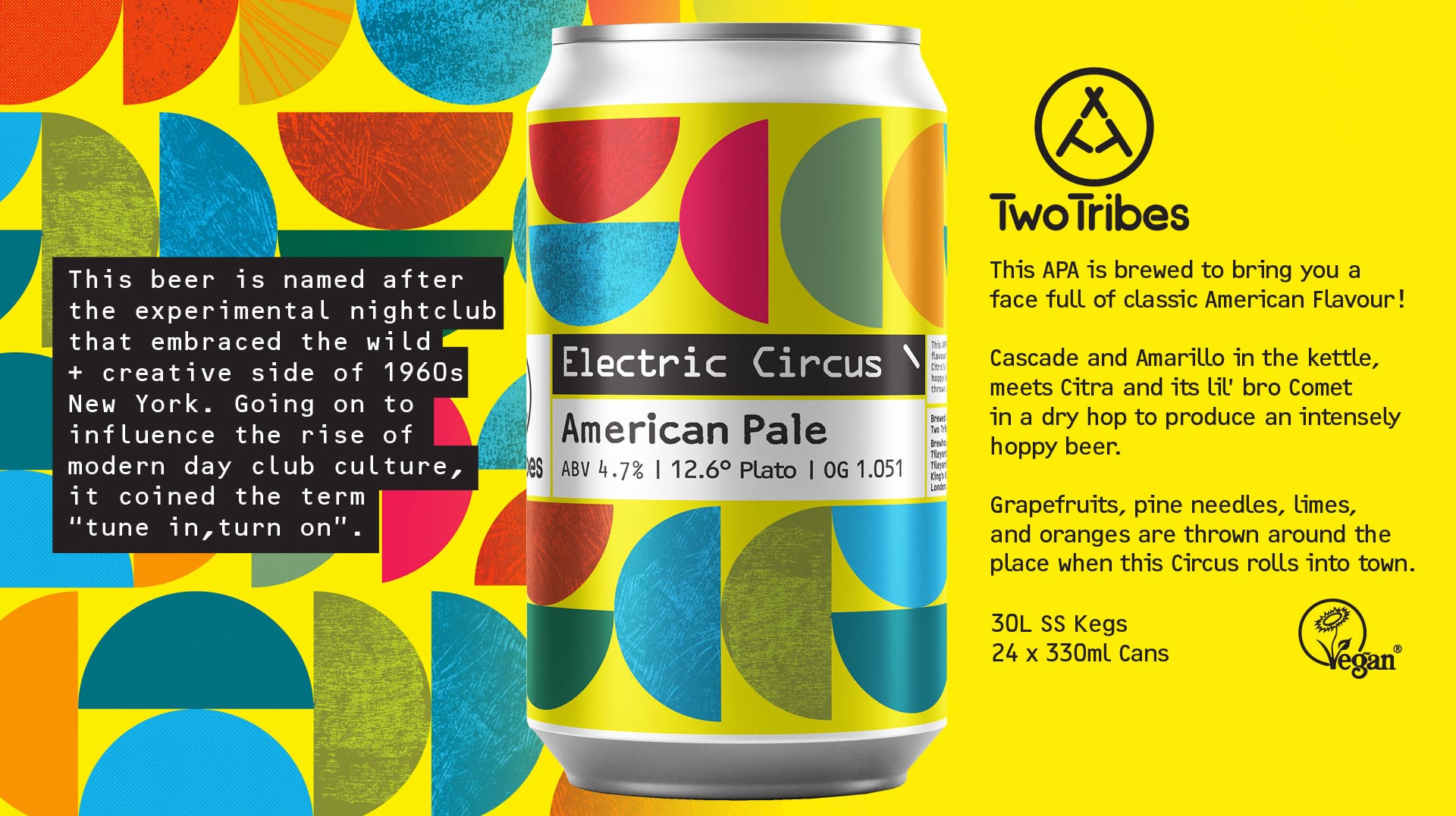 Beer + Music + Art | Two Tribes