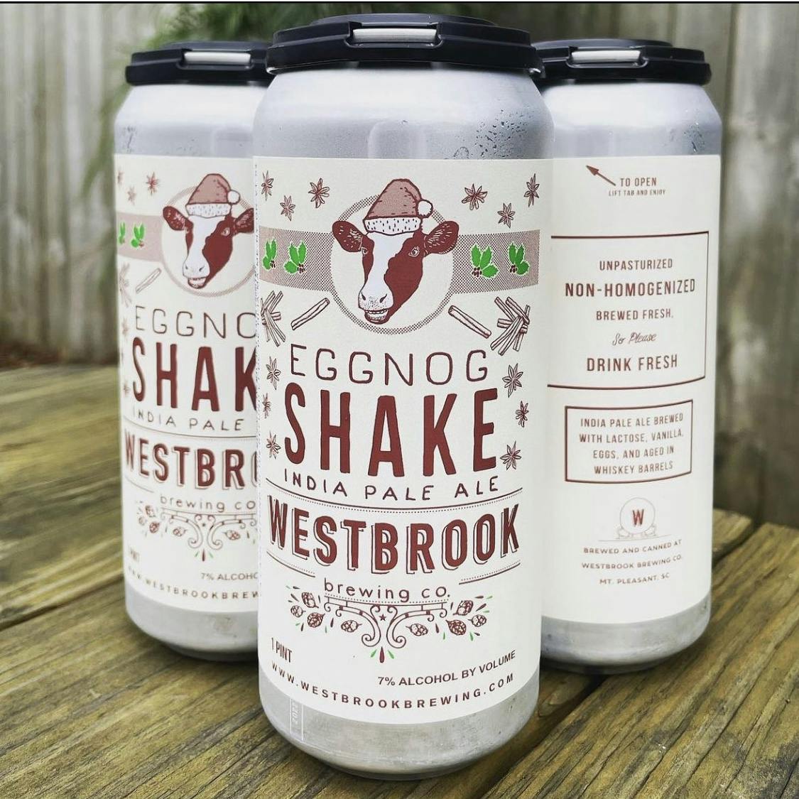 Eggnog Shake IPA | Westbrook Brewing