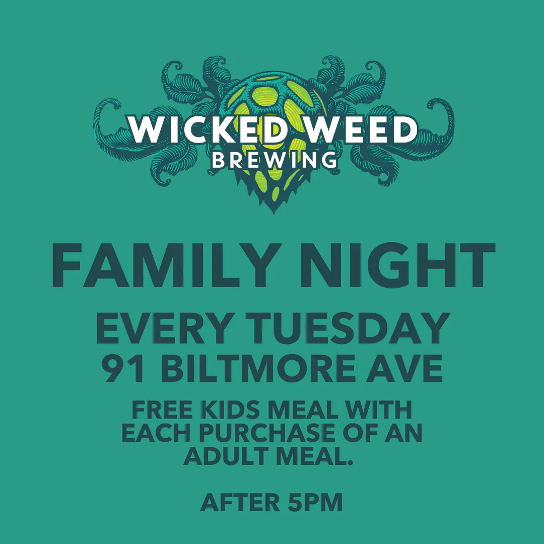 Family Night at the Brewpub | Wicked Weed Brewing