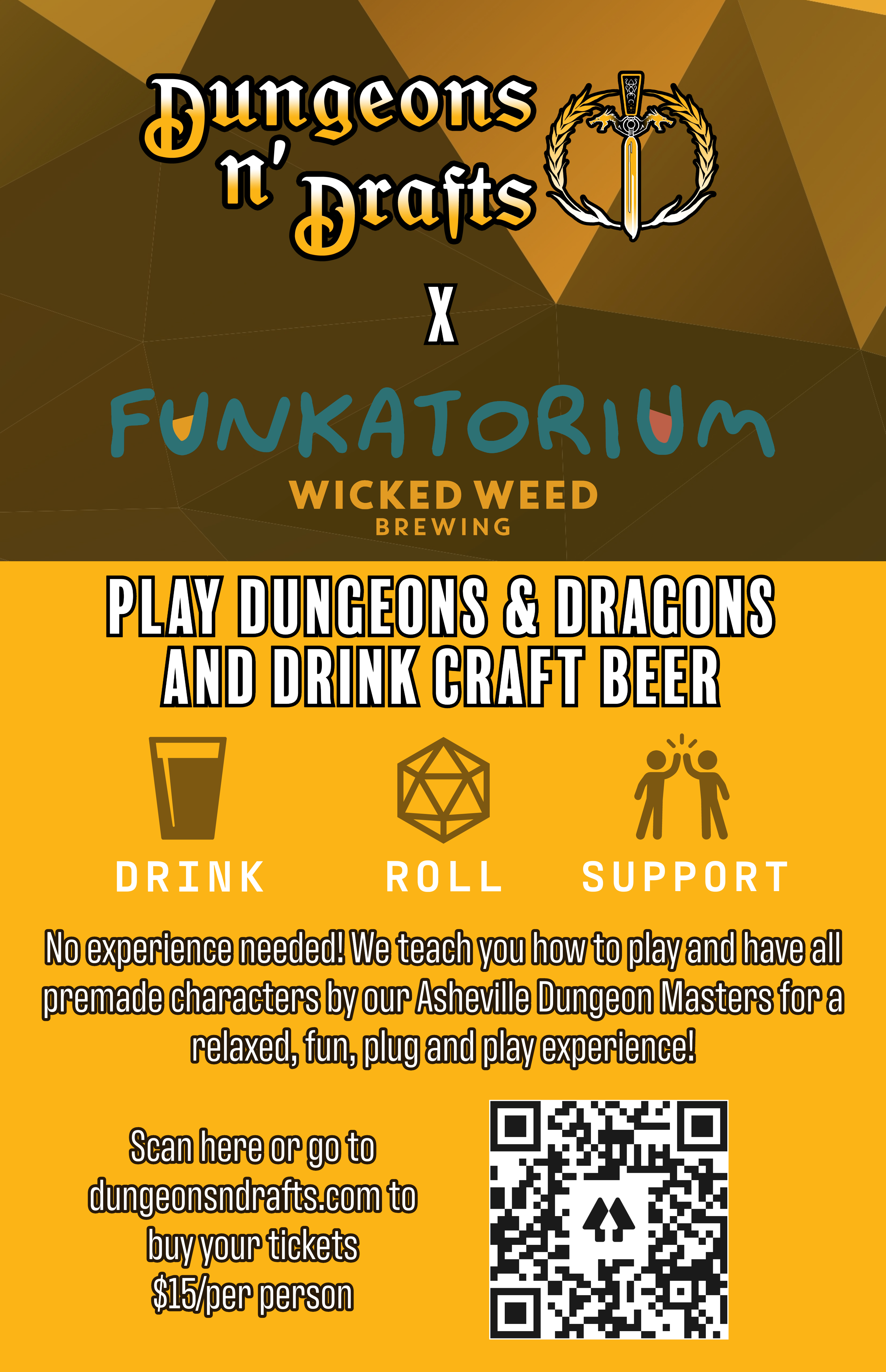 Dungeon and Drafts | Wicked Weed Brewing